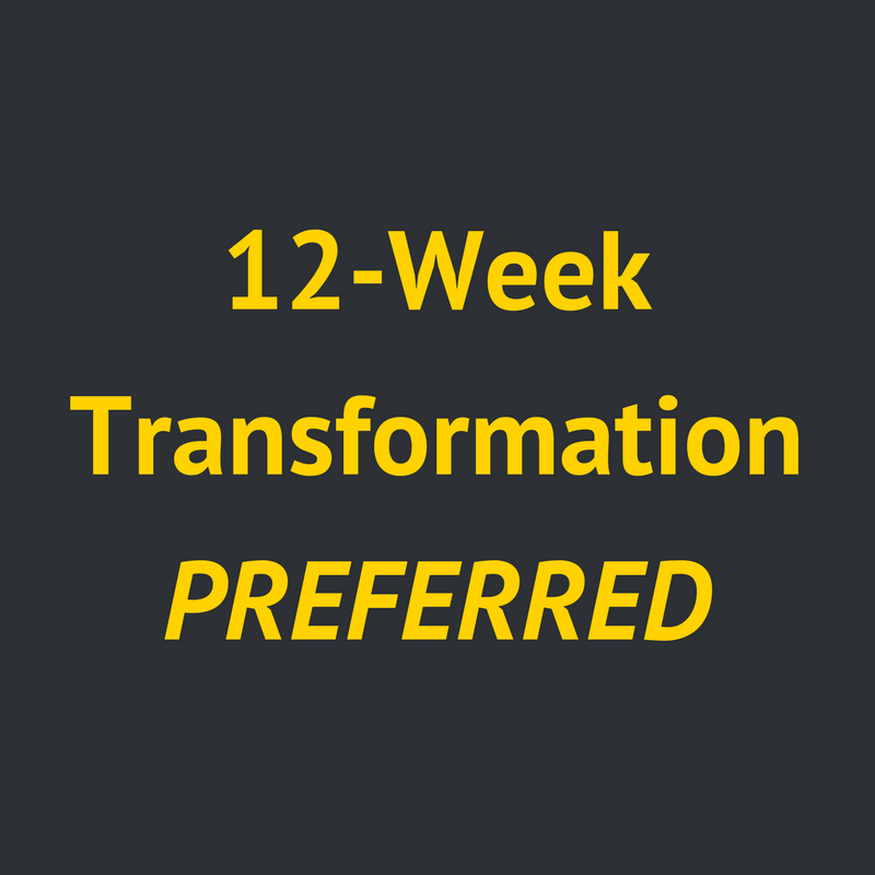 12-Week Transformation – PREFERRED | Parker Peak Performance