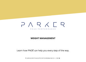 Weight Management | Parker Peak Performance